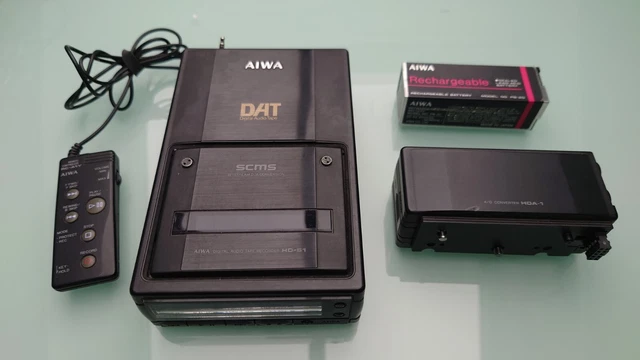 AIWA HD-S1 PORTABLE DAT Recorder from 1990s £295.00 - PicClick UK