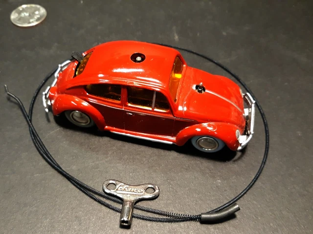 SCHUCO WIND UP VW Beetle with telesteering Volkswagen Bug $65.00 - PicClick