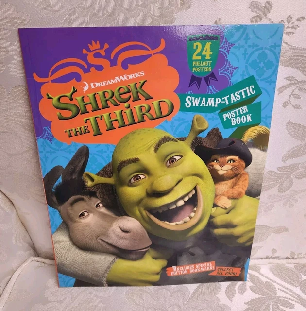 RARE SHREK THE Third Swamp-Tastic Poster Book 2007 £11.61 - PicClick UK