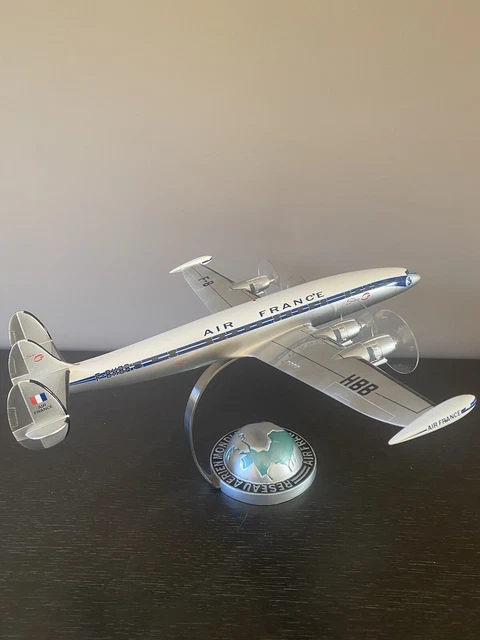 MAQUETTE AIR FRANCE - Super G Lockheed constellation EUR 193,75 ...