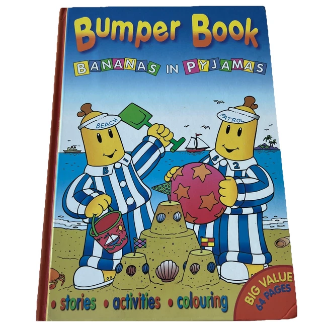 BANANAS IN PYJAMAS Book Rare Bumper Activities Merchandise Vintage 00s ...