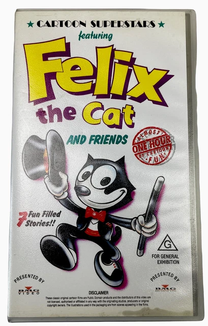 FELIX THE CAT And Friends Vol 9 VHS Video Cassette Tape Small Box PAL G ...