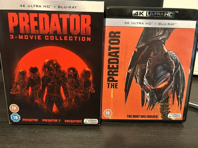 PREDATOR 4-MOVIE COLLECTION 4K UHD UK Release *NO BLU RAYS* £26.99 ...
