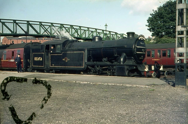 ORIGINAL SLIDE BR steam British Railways 67620 RCTS & SLS North Eastern ...