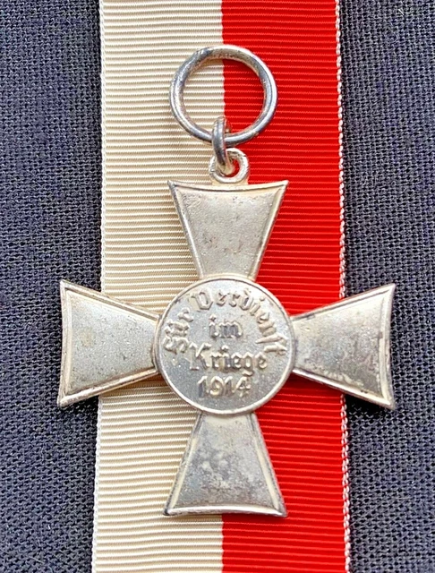 ORIGINAL GERMAN, WW1, Lubeck Hanseatic Cross (Iron Cross) 1914-1918 £ ...