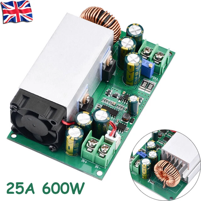 DC-DC ADJUSTABLE STEP-DOWN Buck Converter Module 12V-75V to 5V/24V/48V 600W 25A £12.53 - PicClick UK