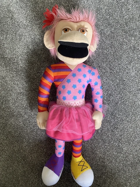 CBEEBIES CBBC ZINGZILLAS Panzee 20" Plush Soft Toy Girl Monkey ...