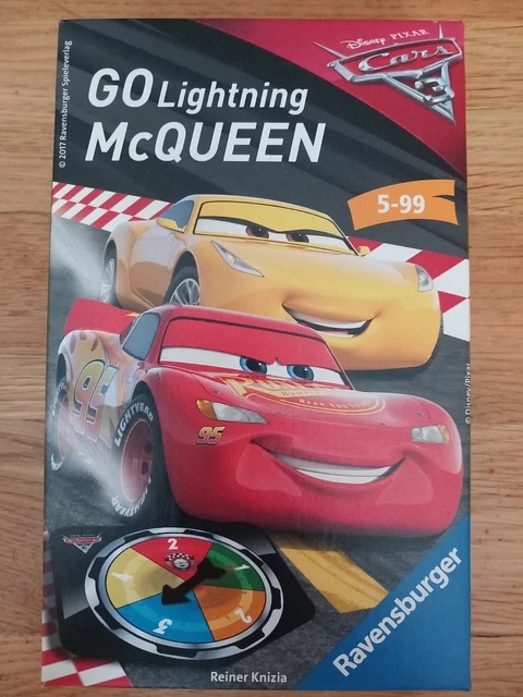 RAVENSBURGER DISNEY PIXAR Go Lightning McQueen Reisespiel EUR 1,00 ...