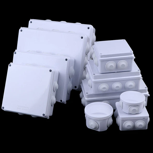 10 TYPES WATERPROOF Junction Box Junction Box Junction Box IP55 / IP65 ...