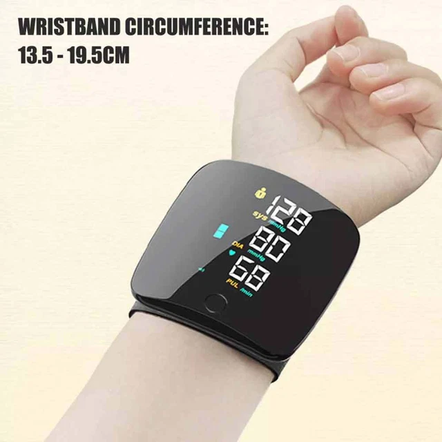 DIGITAL AUTO ARM Blood Pressure Monitor LED Smart Voice Heart Rate ...