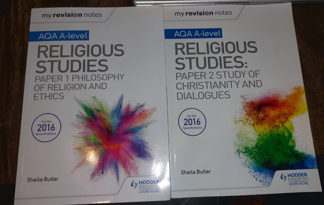 AQA A-LEVEL RS Paper 1&2 Textbooks (For The 2016 Specification) £12.92 ...
