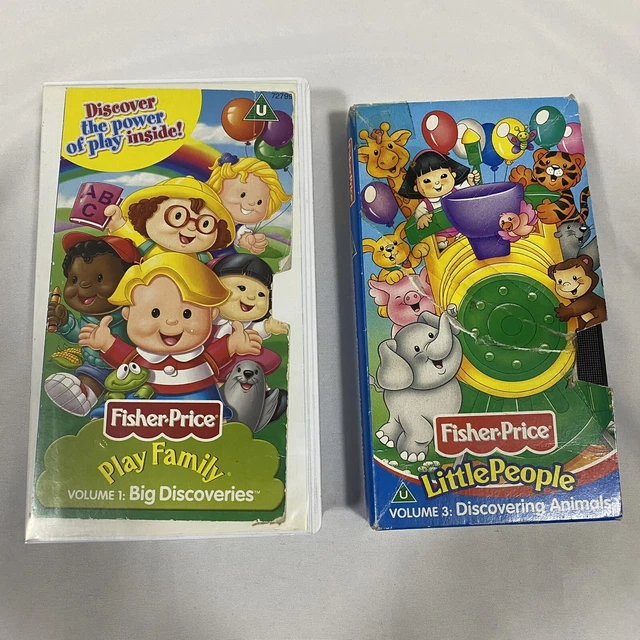 FISHER PRICE LITTLE People VHS Tapes Volume 1 and 3 Classics Kids ... FISHER PRICE LITTLE People VHS Tapes Volume 1 and 3 Classics Kids ...
