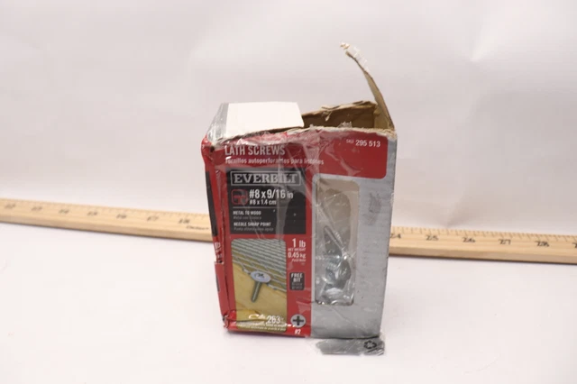 (APPROX. 100) EVERBILT Phillips Drive Truss Head Lath Sharp Point ...