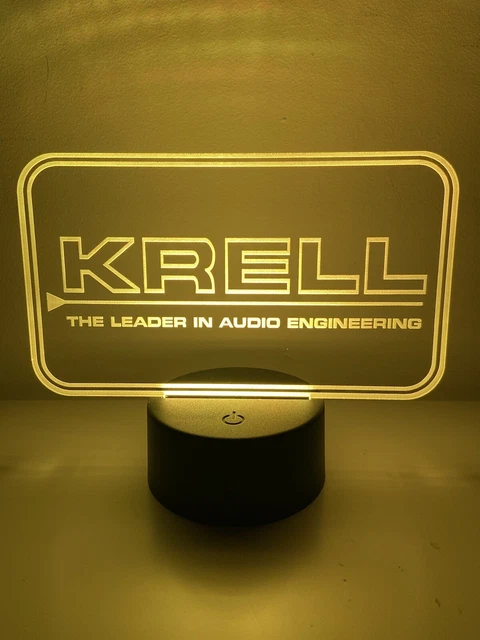 KRELL LED LIGHT Logo lampada Stereo Amplificatore HI- Fl high end No ...
