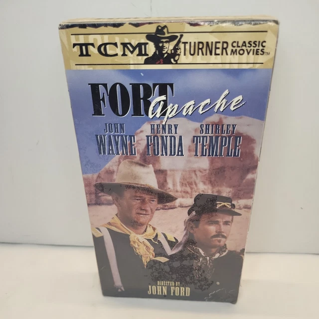 FORT APACHE VHS Movie John Wayne Henry Fonda Shirley Temple Sealed 1948 ...