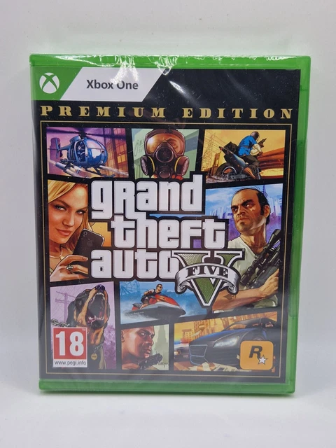 GRAND THEFT AUTO V Premium Edition (Microsoft Xbox One, 2019) - SCELLÉ EUR 19,89 - PicClick FR