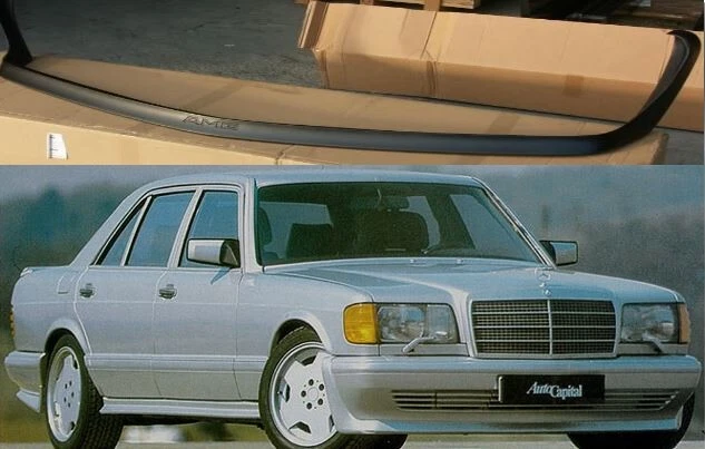 MERCEDES BENZ W126 Front bumper spoiler AMG GEN2 85-92 EUR 295,93 ...