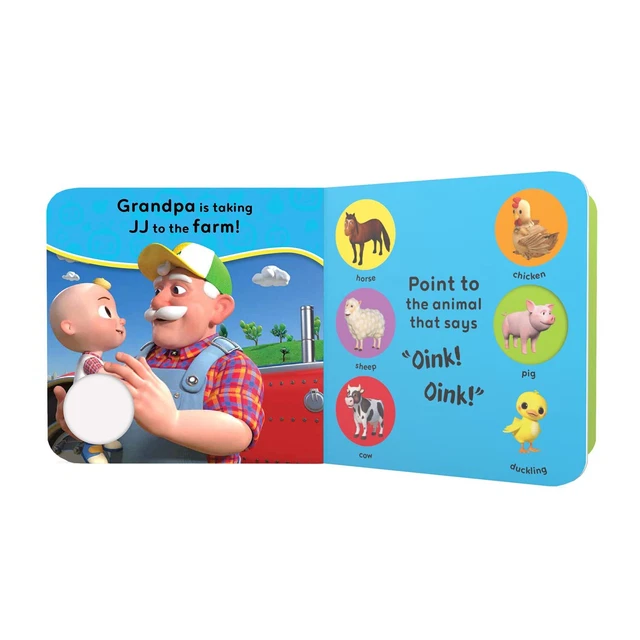OLD MACDONALD'S FARM: Official Cocomelon by CoComelon 2023 Board Book ...