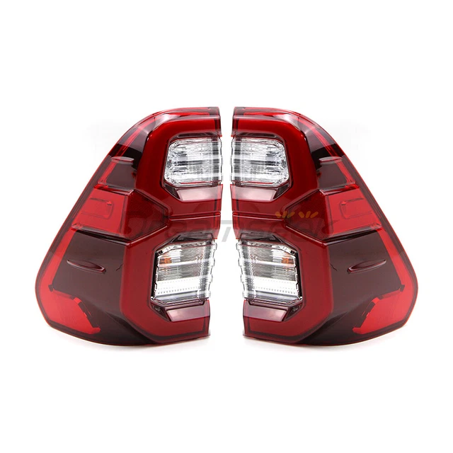 LED TAIL LIGHT Assembly For Toyota Hilux Revo 15 2016-2022 With Turn ...