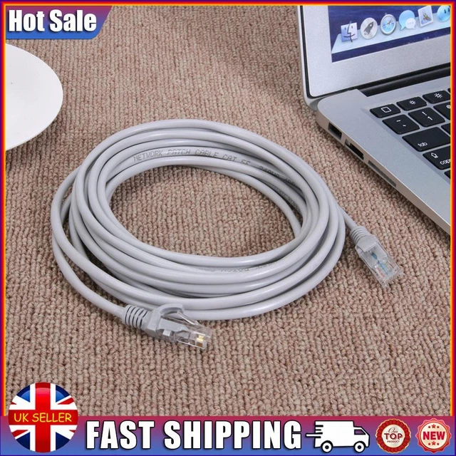 ETHERNET CABLE 100FT Router Computer Cable for PC Router Computer (5m ...