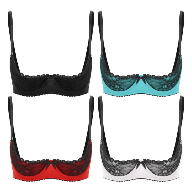 Damen Hebe Bh Balconette Bustier Bra Mit Bügel Büstenhalter Unterwäsche