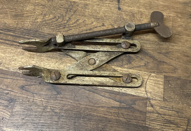 VALVE SPRING COMPRESSOR "Terry" Vintage Valve Tool Side Car Motorcycle ...