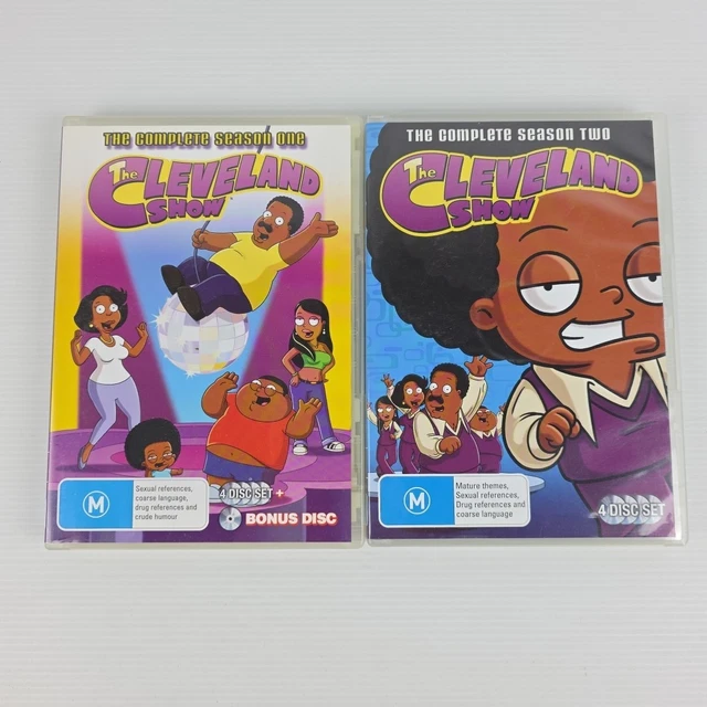 THE CLEVELAND SHOW - Complete Series Seasons 1 & 2 (DVD, Region 4, VGC ...