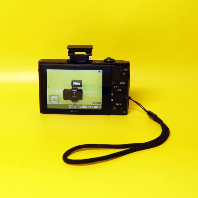 RARE UK SONY Cyber-Shot DSC-HX90V 18.2MP Digital Camera HX90 | + FAST ...