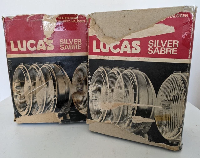 BMC/ROOTES/FORD/VAUXHALL/BRITISH LEYLAND ETC Lucas FT9 Fog Lamps . NOS ...
