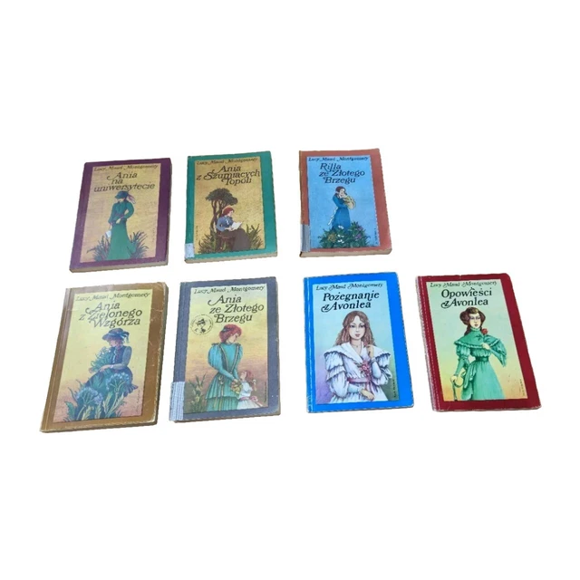 LIVRES POLONAIS POLSKIE Książki Ania Z Zielonego Wzgórza Seria 7 ...