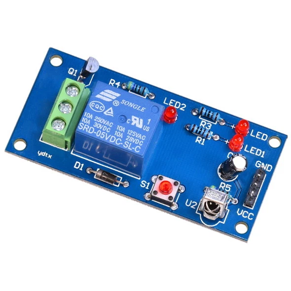 1-CHANNEL RELAY 5V Module Switch Controlled Infrared Remote IR Driver ...