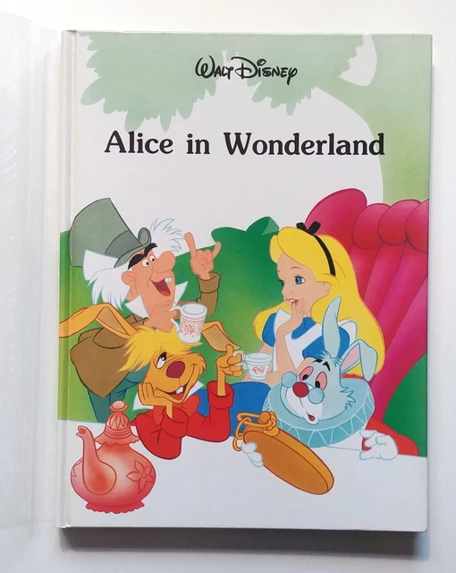 LEWIS CARROLL, WALT DIsney ALICE IN WONDERLAND, Gallery Books, HC, 1986 EUR 29,09 - PicClick FR