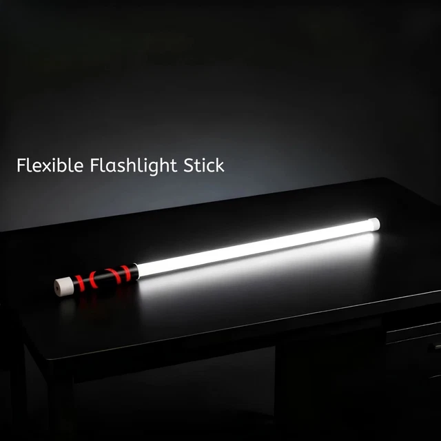 FLEXIBLE LED LIGHT Stick Bendable Inspection Torch Work Light Garage ...