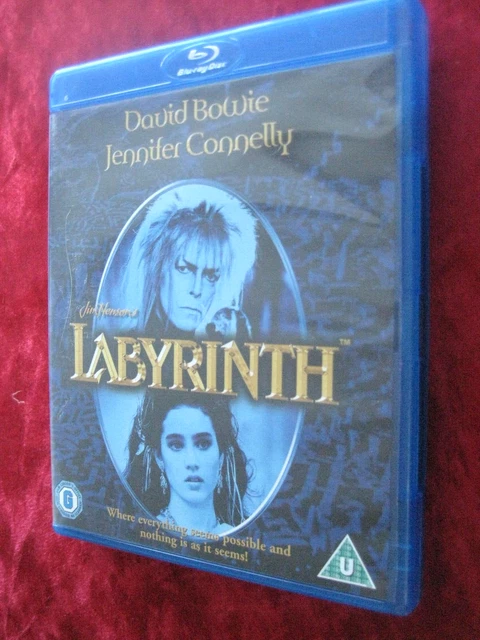 JIM HENSON'S LABYRINTH Blu Ray David Bowie Jennifer Connelly Mint Disc Free P&P £8.50 - PicClick UK