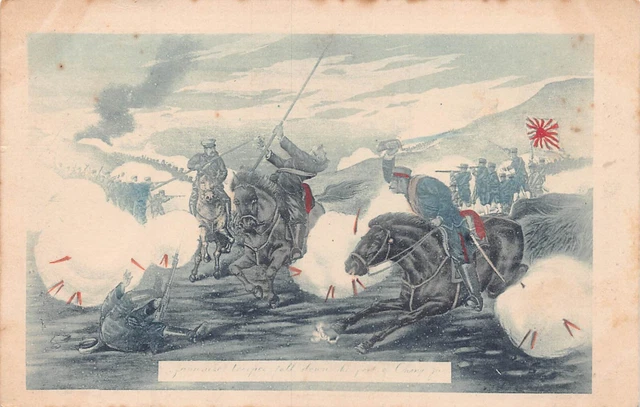 POSTCARD MILITARY RUSSO Japanese War Cavalry On The Attack EUR 9,70 ...