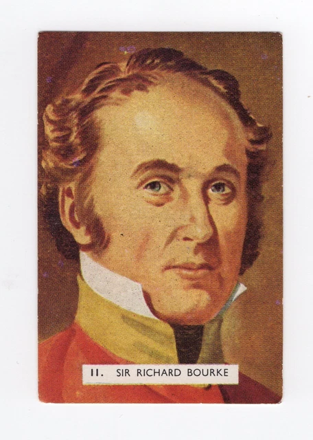 SANITARIUM AUSTRALIA 1952 - #11 Sir Richard Bourke, Irish born Governor NSW EUR 5,08 - PicClick FR