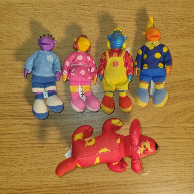 5 TWEENIES MCDONALDS Toys Fizz, Milo, Jake, Bella Doodles Happy Meal ...
