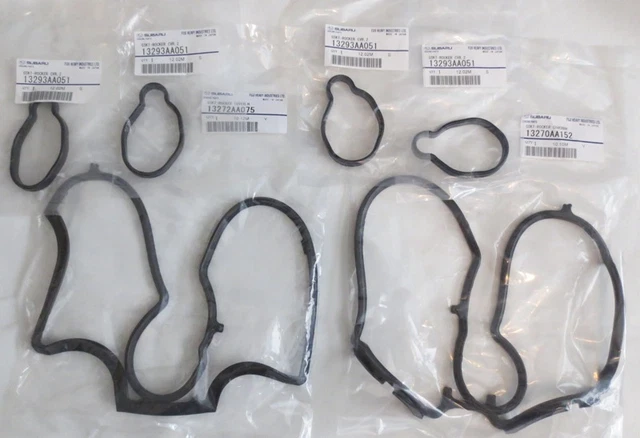GENUINE SUBARU JDM OEM Rocker Valve Cover Gasket Set EJ207 2.0L STi ...