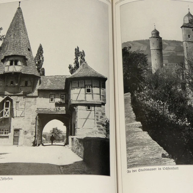 GERMAN GATES TOWERS 1920s Book w/76 architecture photos incl. Fountains ...