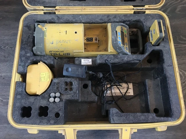TOPCON TP-L 4B Pipe Laser SET £185.00 - PicClick UK