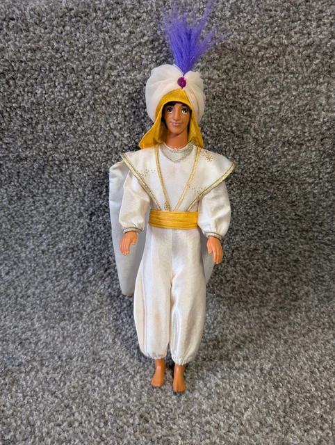 DISNEY ALADDIN PRINCE Ali Doll Mattel Transforms To Street Outfit 1968 ...