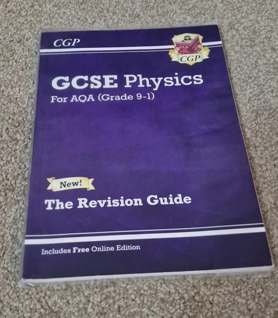 PHYSICS GCSE Revision Guide Workbook Tests Knowledge Bundle Of 6 AQA ...
