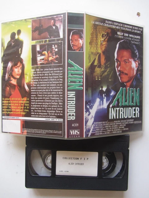 ALIEN INTRUDER DE Ricardo Jacques Gale avec Billy Dee Williams, VHS, SF ...