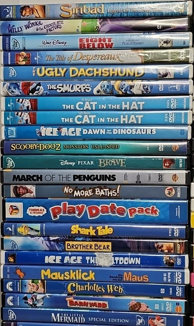 WHOLESALE LOT 100+ DVDs Kids & Family Children's Baby Pixar Disney ... WHOLESALE LOT 100+ DVDs Kids & Family Children's Baby Pixar Disney ...