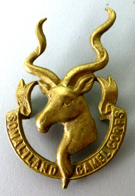 SOMALILAND CAMEL CORPS Ww2 British Colonial Africa Army Local Made Cap ...