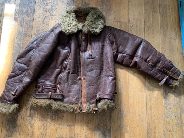 ORIGINAL EARLY WWII Raf Irvin Flying Jacket Battle Of Britain £3,500.00 ...