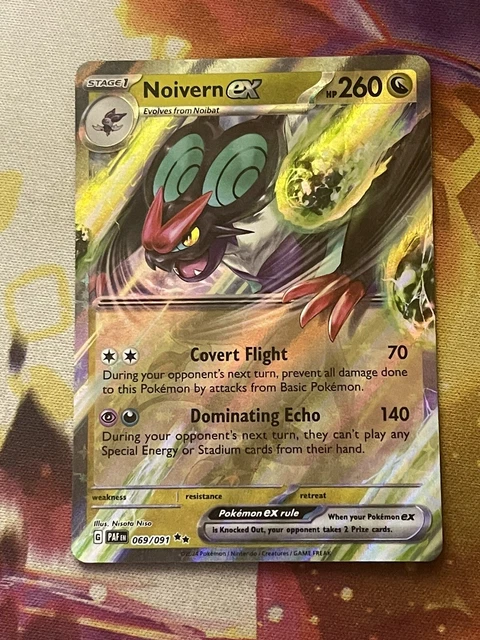 NOIVERN EX 069/091 Ultra Rare Paldean Fates Pokemon Card $2.47 ...