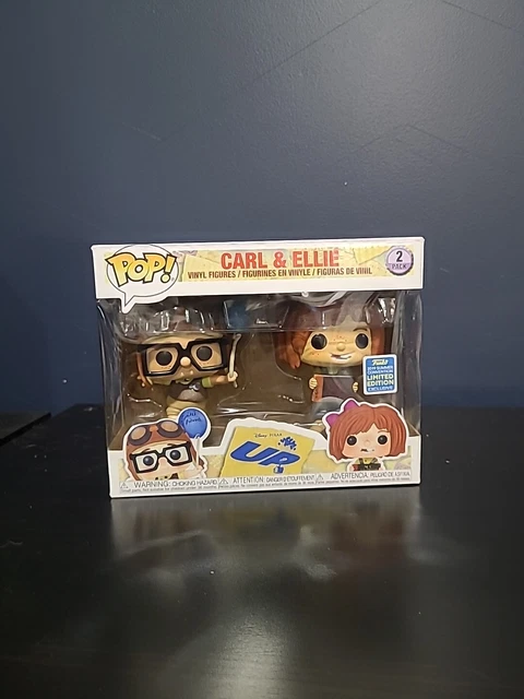 FUNKO POP DISNEY Pixar UP Carl And Ellie 2019 SDCC Exclusive 2 Pack $118.82 - PicClick CA