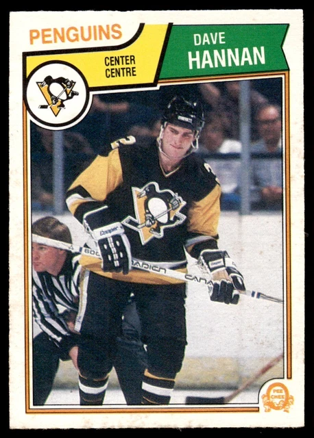 1983-84 O-PEE-CHEE DAVE Hannan RC Penguins de Pittsburgh #281 EUR 1,64 ...