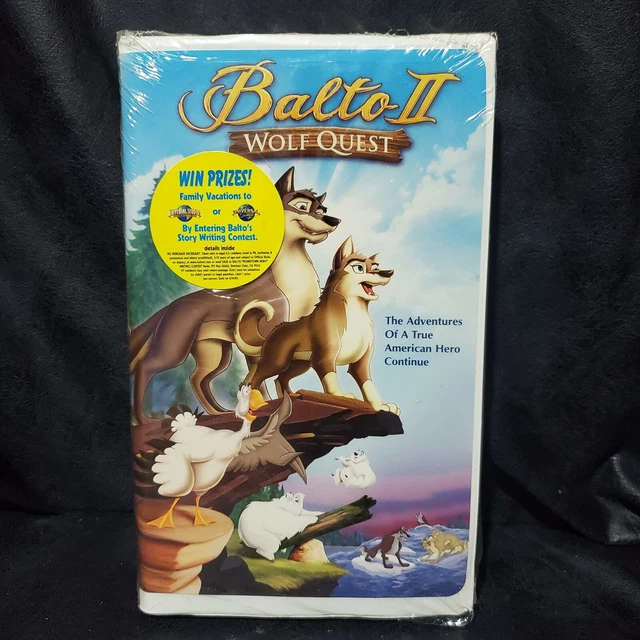 NEW BALTO II 2 Wolf Quest (VHS, 2002, Clamshell) Universal $9.51 ...